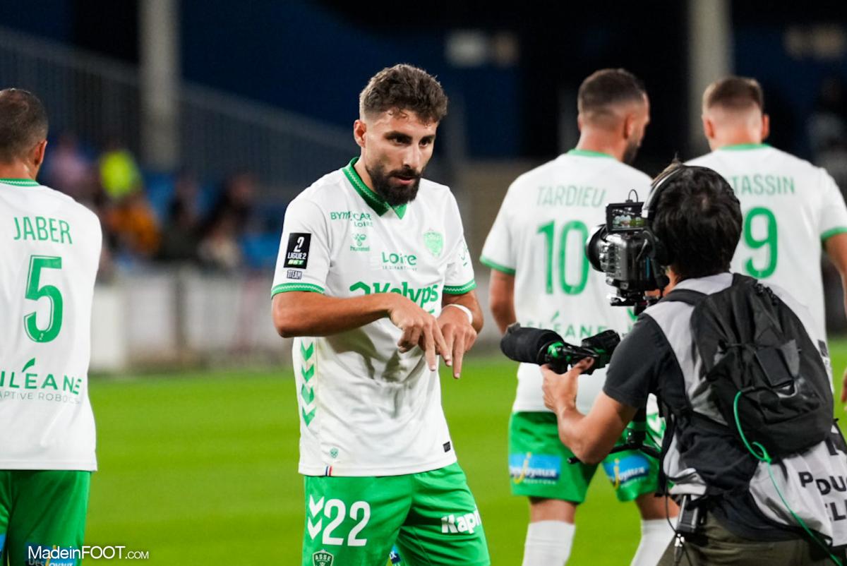 ASSE - L'ouverture du score de Zuriko Davitashvili face au MHSC (vidéo)