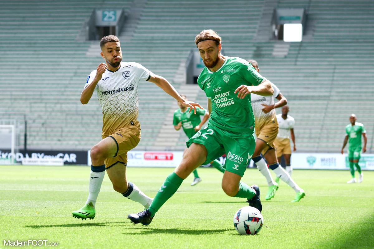 ASSE - Victor Lobry fait le bilan de ses six premiers mois avec les Verts