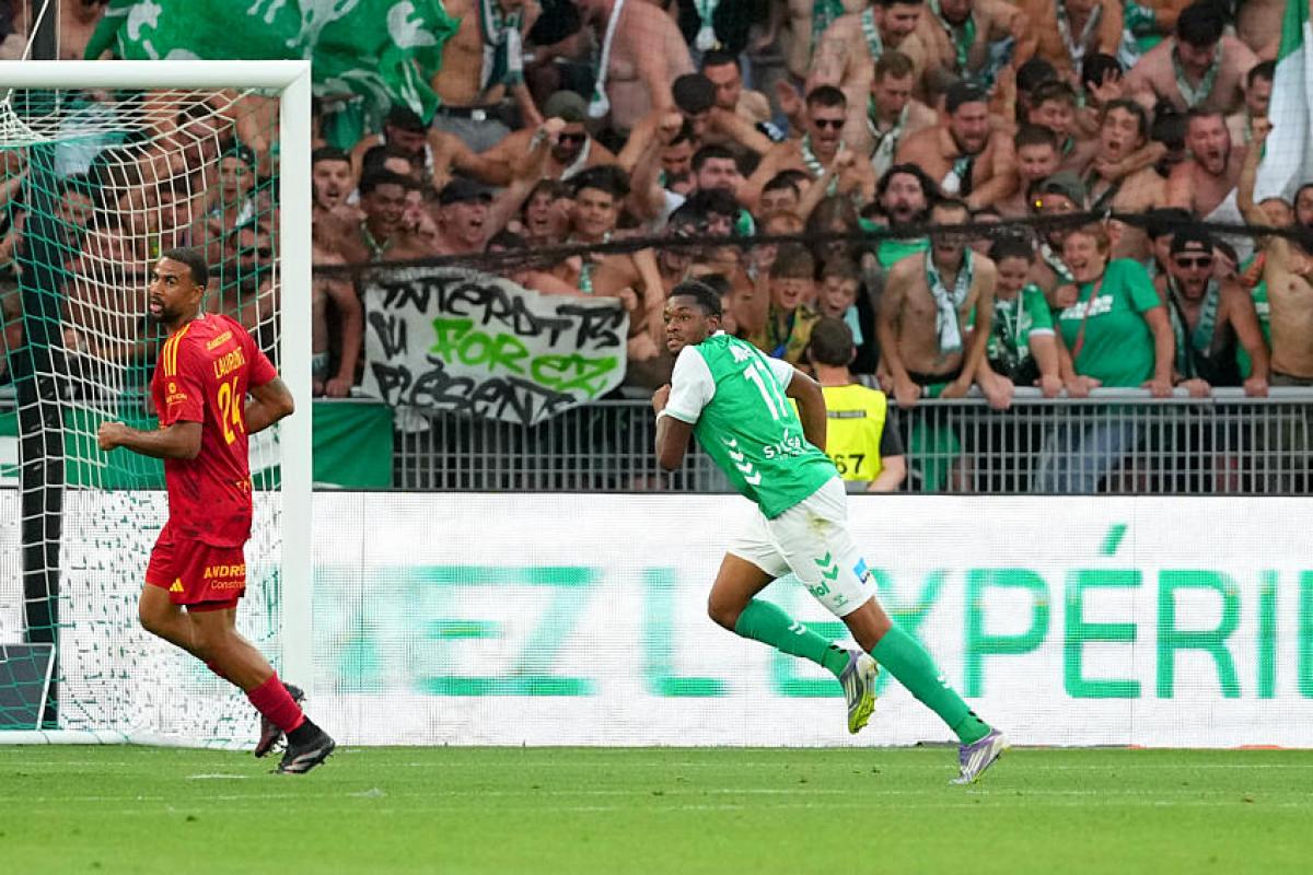 ASSE - La compo officielle des Verts face au Grenoble Foot 38